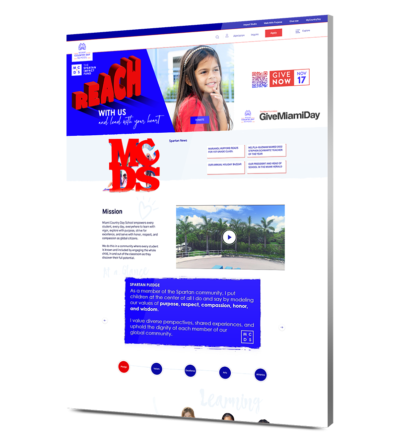 MCDS Website Redesign Case Study