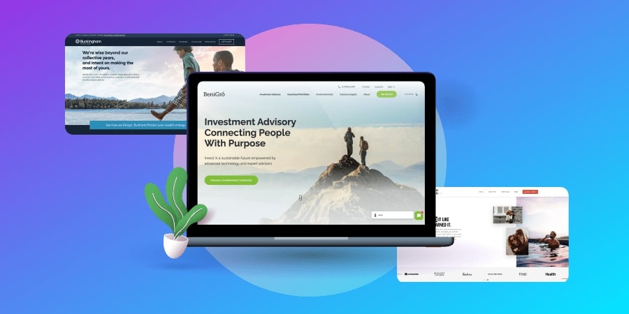 Financial Advisor Website Design | Digital Silk