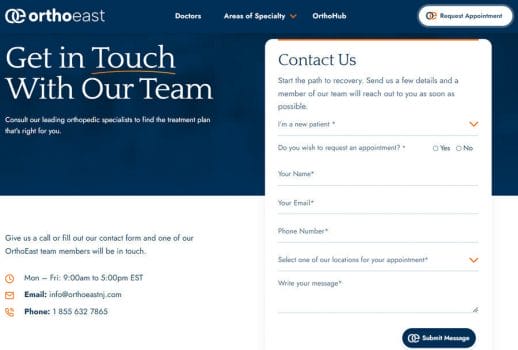10 Best Contact Us Page Designs + Conversion Best Practices