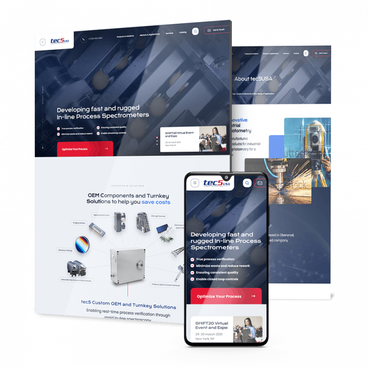 tec5USA Website Redesign Case Study