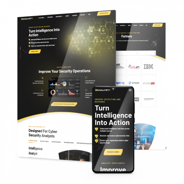 Analyst1 Website Redesign Case Study