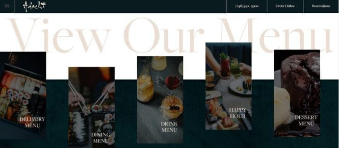 35 Best Restaurant Website Designs in 2024