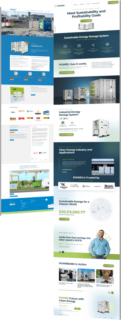 POWR2 B2B Web Design Case Study