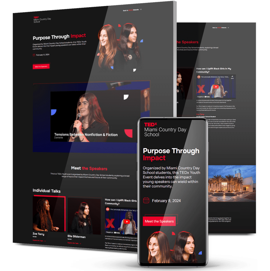 TEDx Youth Campaign for MCDS Case Study