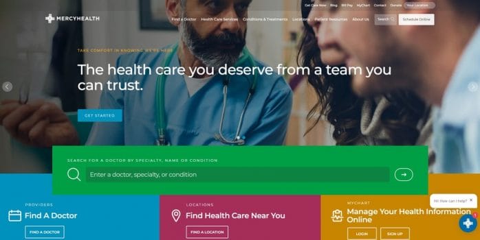 Top 10 Healthcare Website Design Examples For 2026